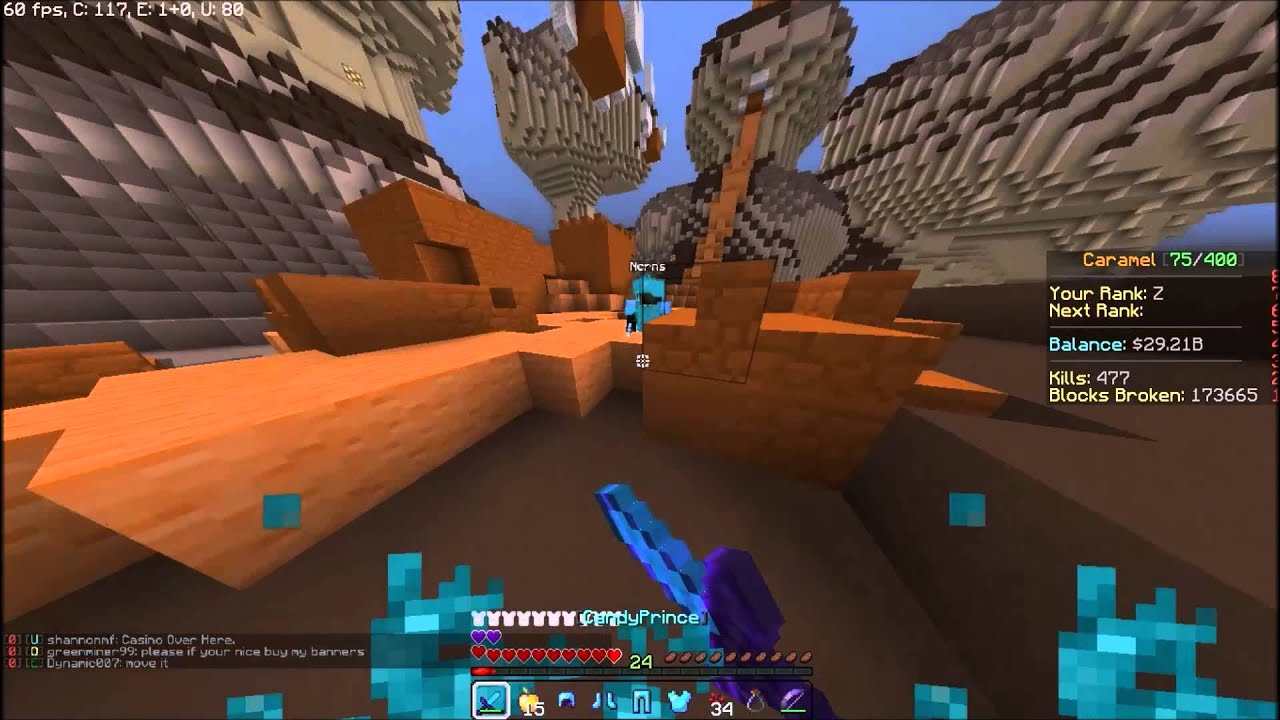 Pvp On Op Blocks - YouTube