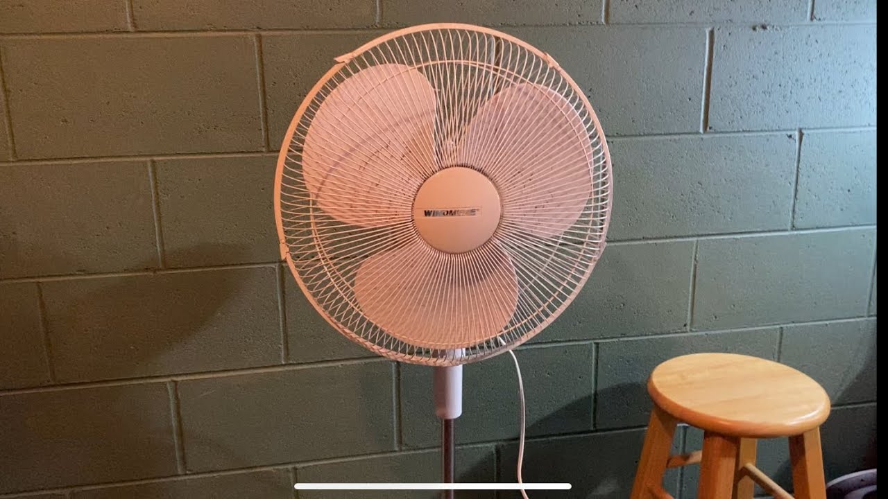 Windmere pedestal fan - YouTube