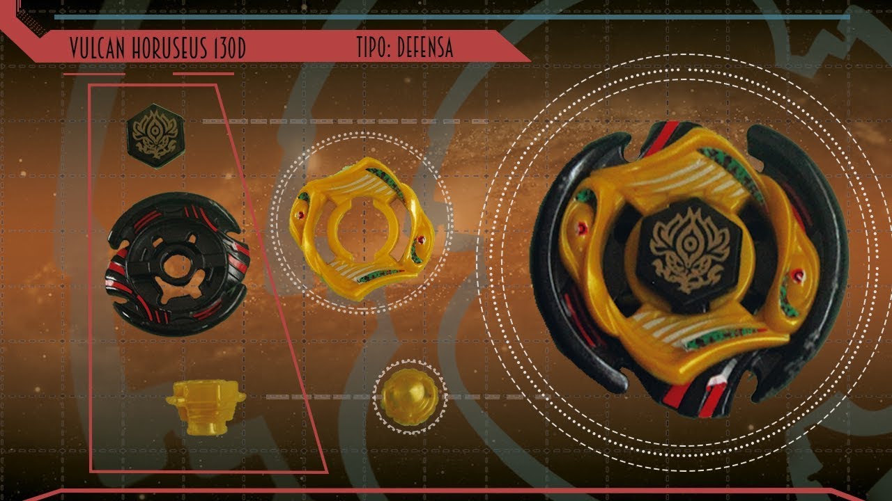 Vulcan Horuseus 145D | BeyReview! - YouTube