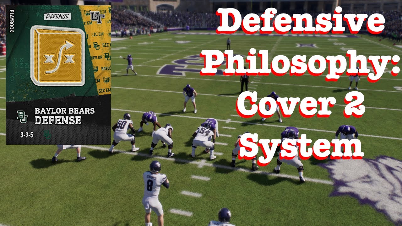 Defensive Philosophy: Why Use Cover 2 as a Base Coverage - YouTube