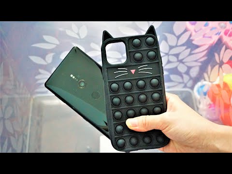 DIY Pop it phone case design, mobile case pop it DIY ideas