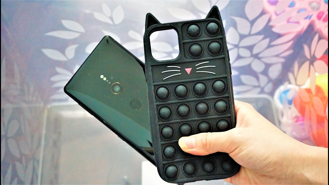 DIY Pop it phone case design, mobile case pop it DIY ideas - YouTube