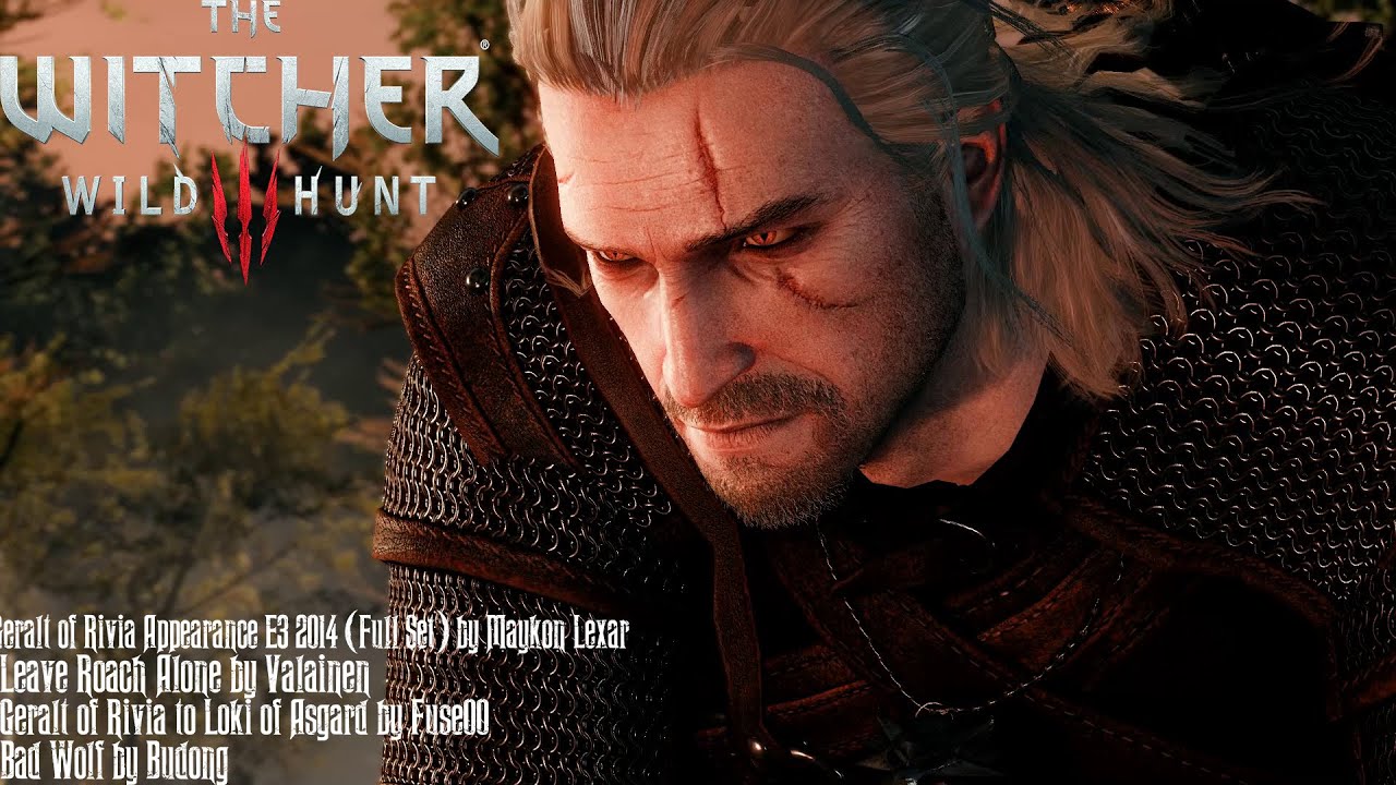 The Witcher 3 Mods #9: Geralt of Rivia Appearance E3 2014 - YouTube