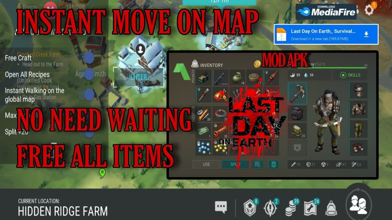 NO NEED ENERGY FOR INSTANT - LAST DAY ON EARTH ( LDOE ) - YouTube