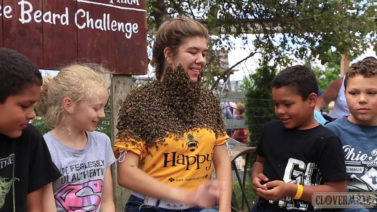 Naomi's Bee Beard - YouTube
