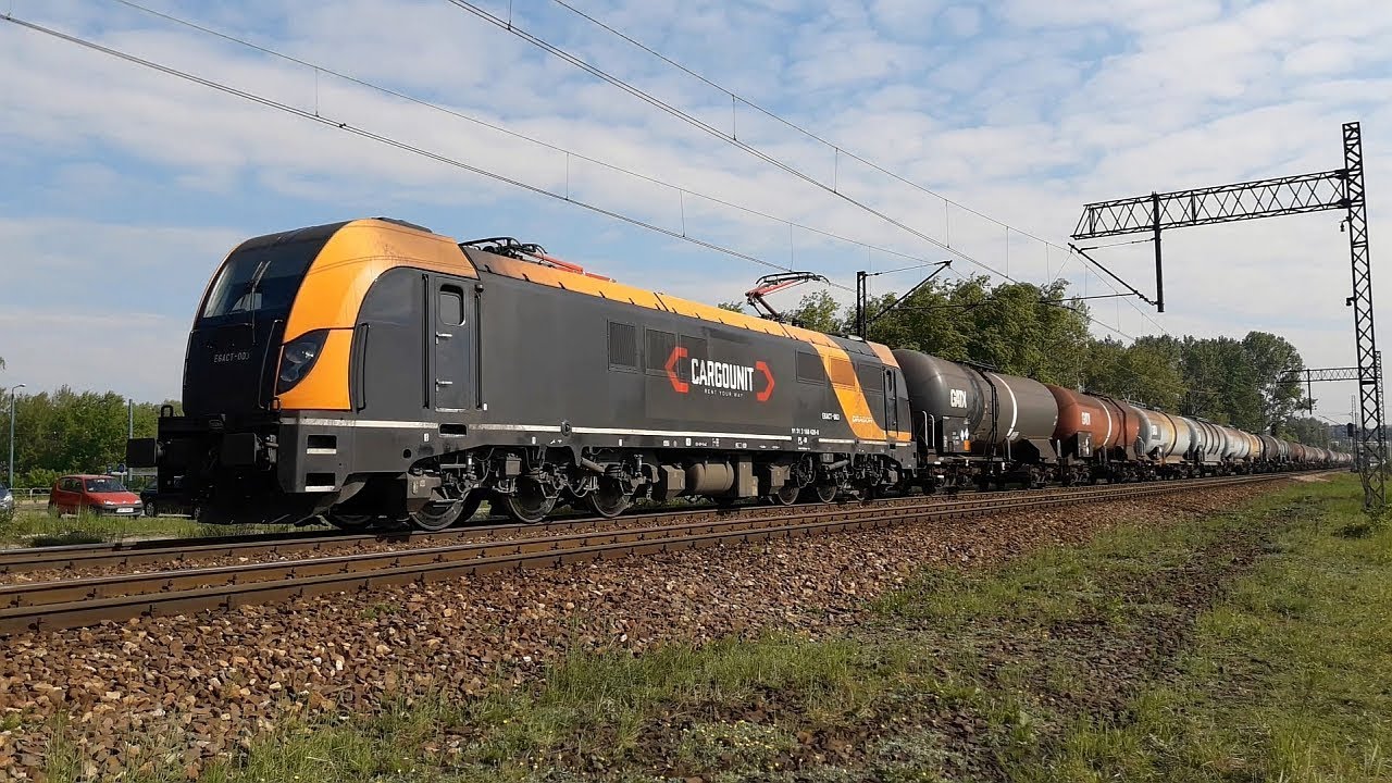 Katowice Szopienice - ORLEN KolTrans E6ACT-003 - YouTube