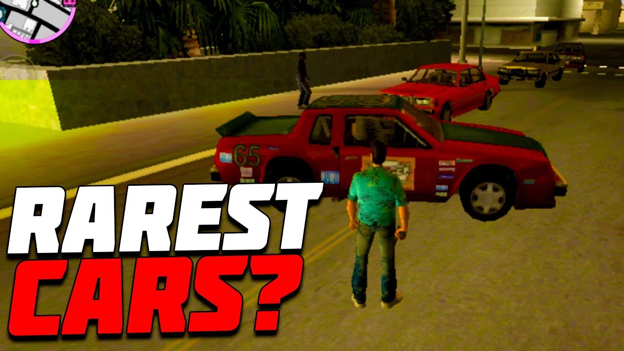9 RAREST Cars In GTA Vice City And Where To Find Them - YouTube