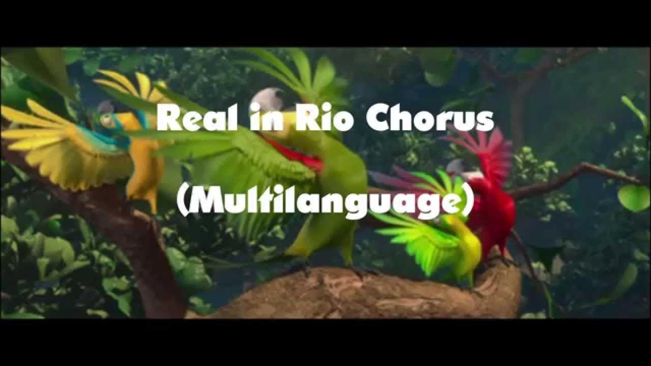 Rio Real in Rio Chorus (Multilanguage) - YouTube