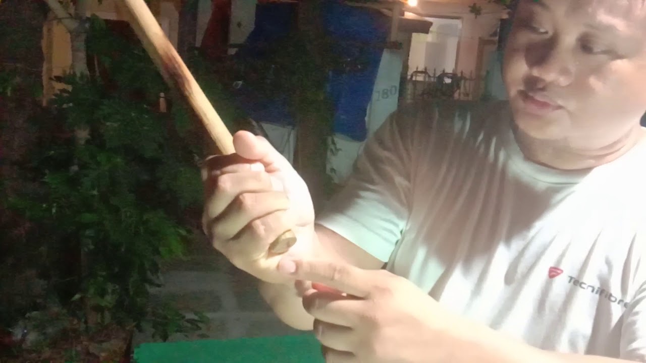 ARNIS/ HOW TO HOLD THE ARNIS STICK PROPERLY - YouTube