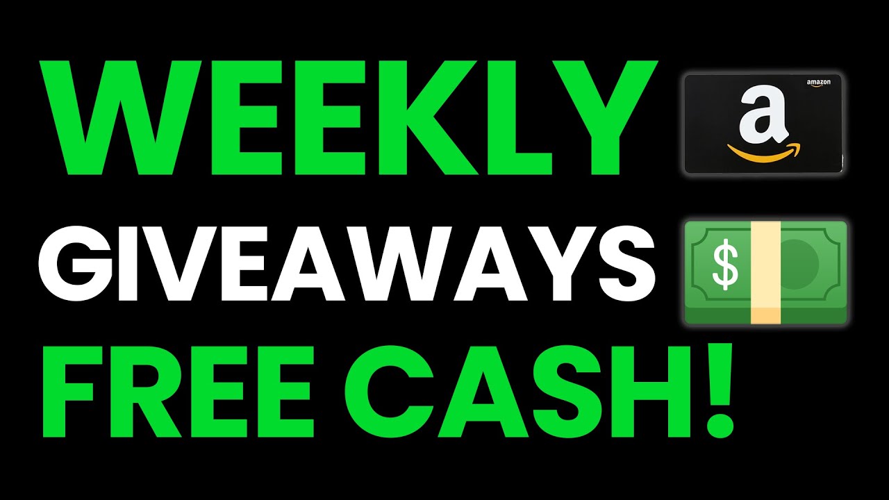 Introducing WEEKLY Giveaways - FREE to Enter! - YouTube