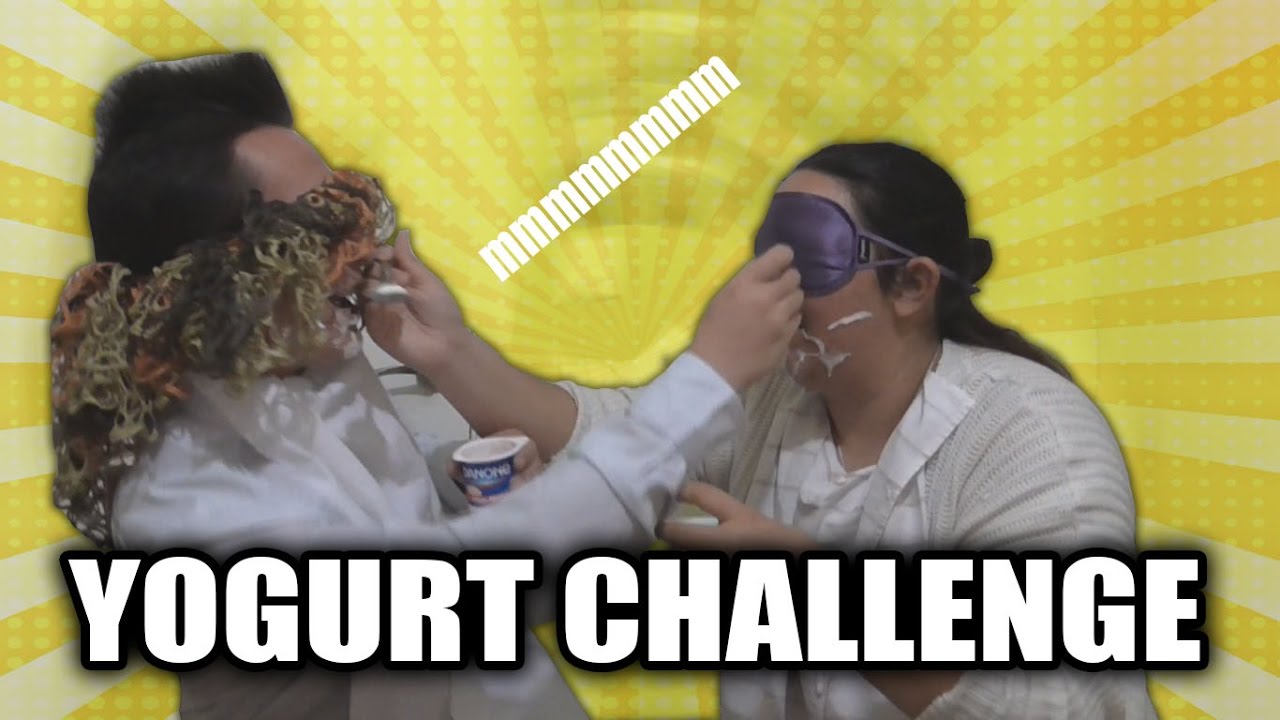 YOGURT CHALLENGE CON UN AMIGO - YouTube