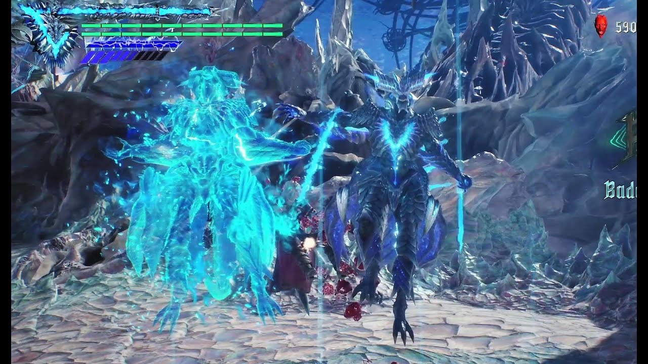 DMC 5 - Vergil slomo Doppleganger - YouTube