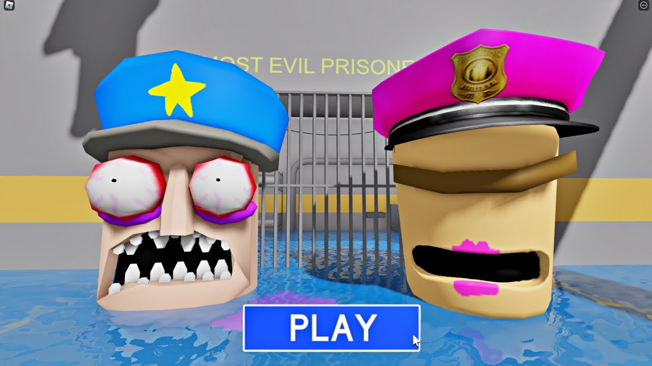 POLICE FAMILY ESCAPE! SCARY OBBY Full Gameplay #roblox - YouTube