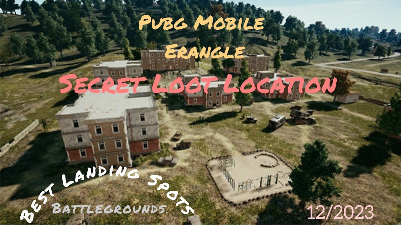 PubgMobile Erangle | Secret Loot Location |Drop Hunting |Erangle ...