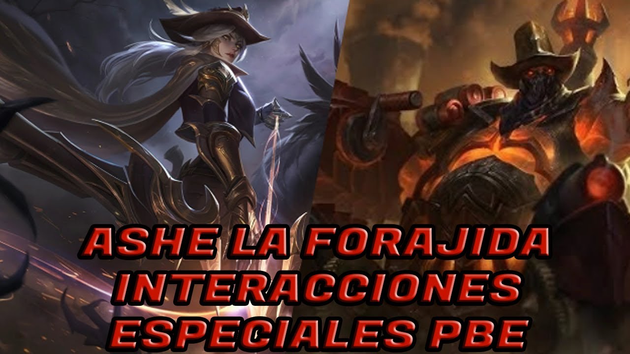 Ashe La Forajida Interacciones Especiales Latino PBE - YouTube