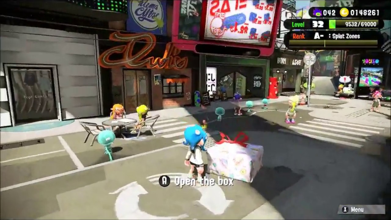 Splatoon 2 Prizes from Octo expantion after completing it with all mem ...