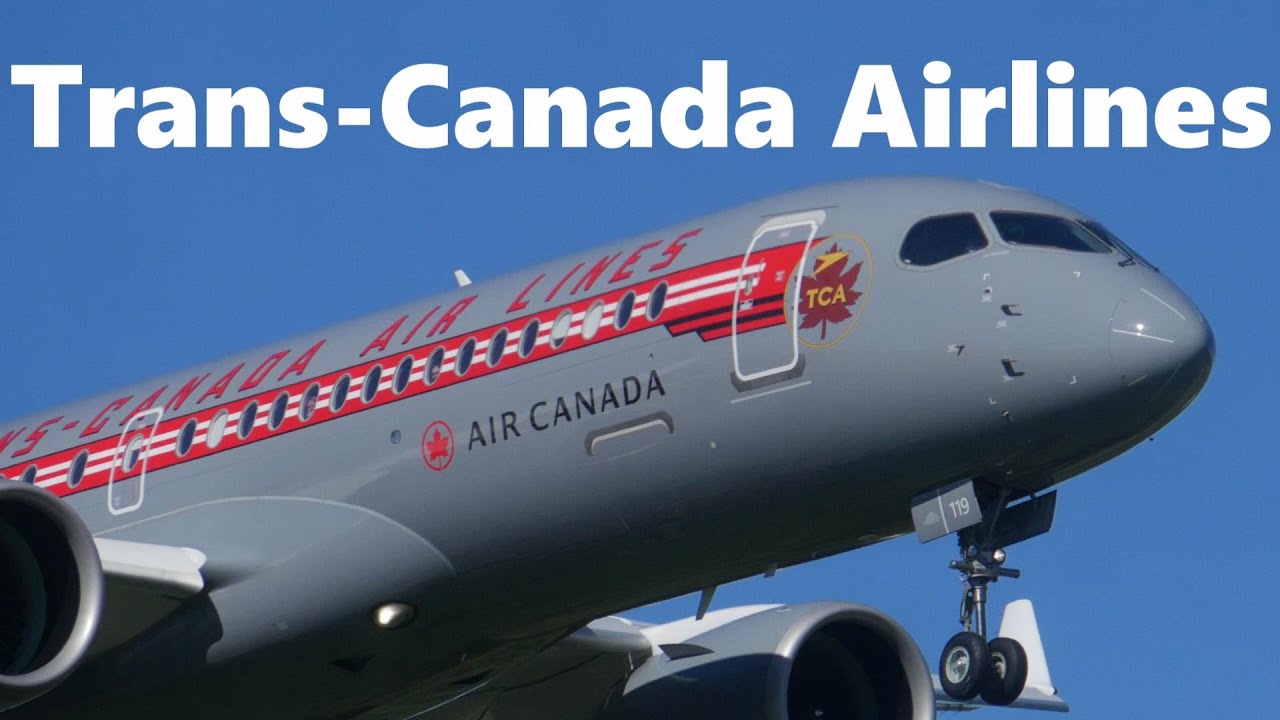 Air Canada's "Trans Canada Airlines" Airbus A220 in The Bahamas - YouTube