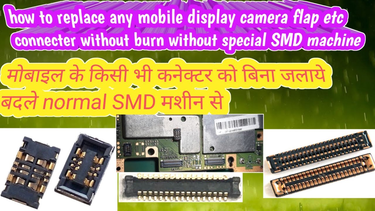 All Mobile Connector Replacement | Without Burn Without Special SMD ...