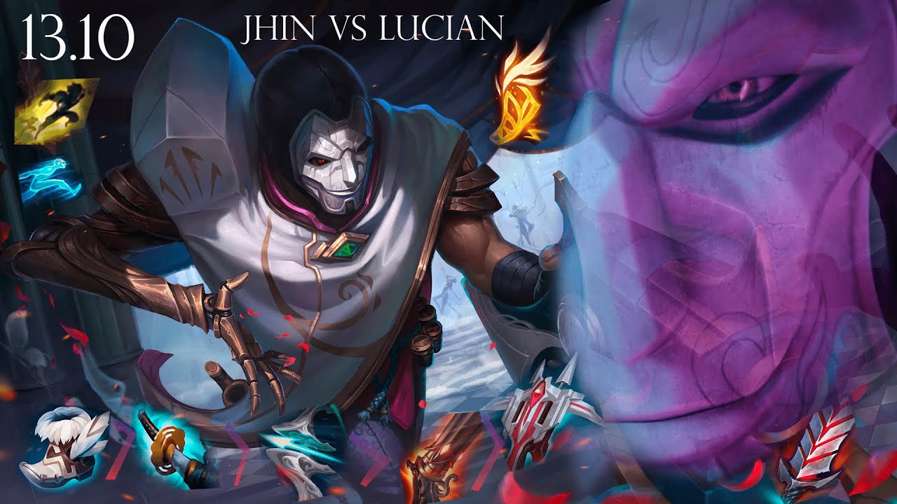 Jhin ADC vs Lucian - EUW Patch 13.10 | How carry on Jhin | Jhin Replay ...