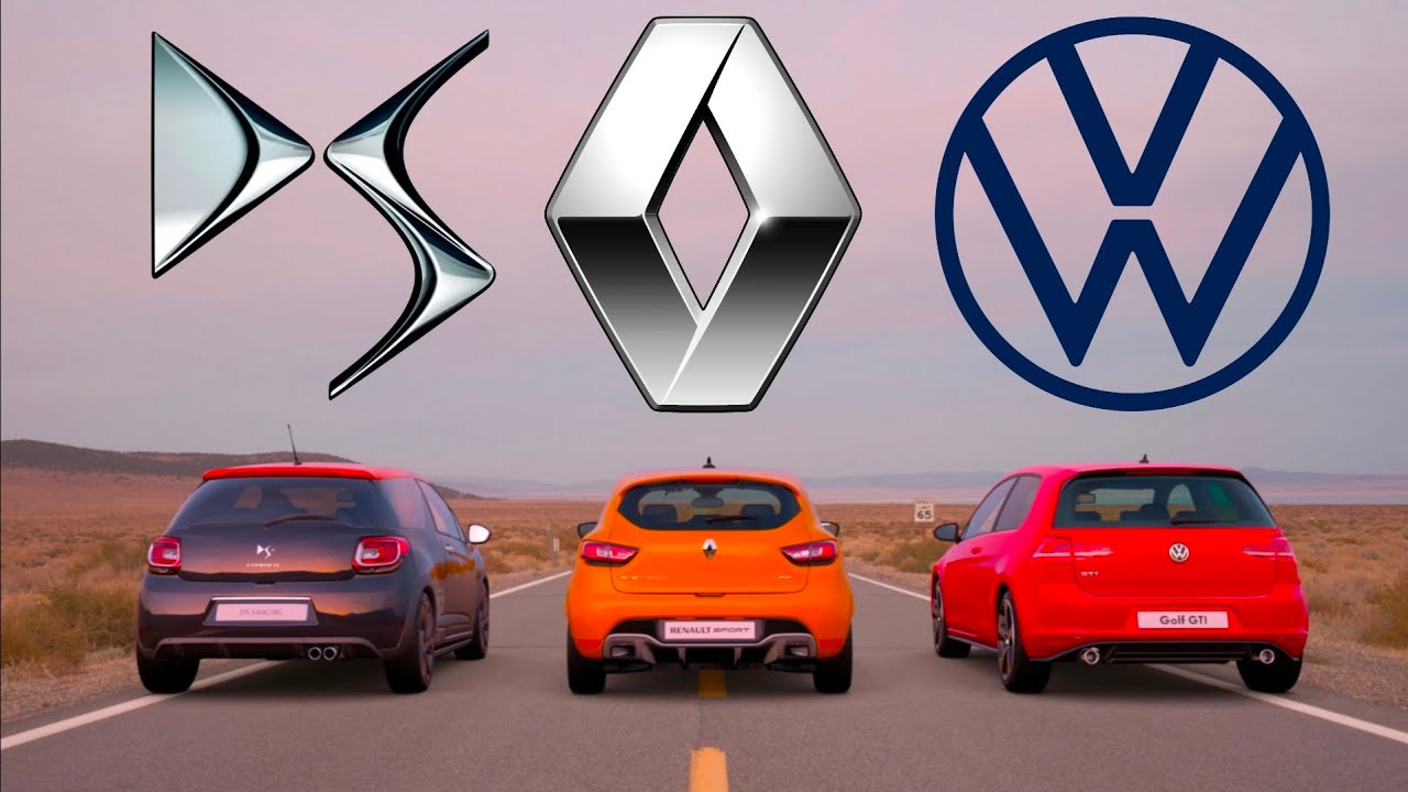 DRAG RACE: DS Automobiles v Renault v Volkswagen Gran Turismo 7 - YouTube
