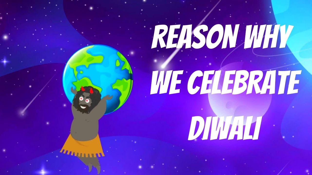 Story of Diwali | Narakasura & Sathyabama | Kids - YouTube