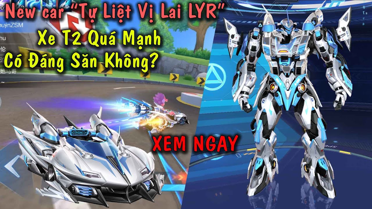 QQ Speed Mobile - Xe T Thứ 2 Ra Mắt "Tự Liệt Vị Lai LYR". Xe Quá Bá Đạo Luôn - YouTube
