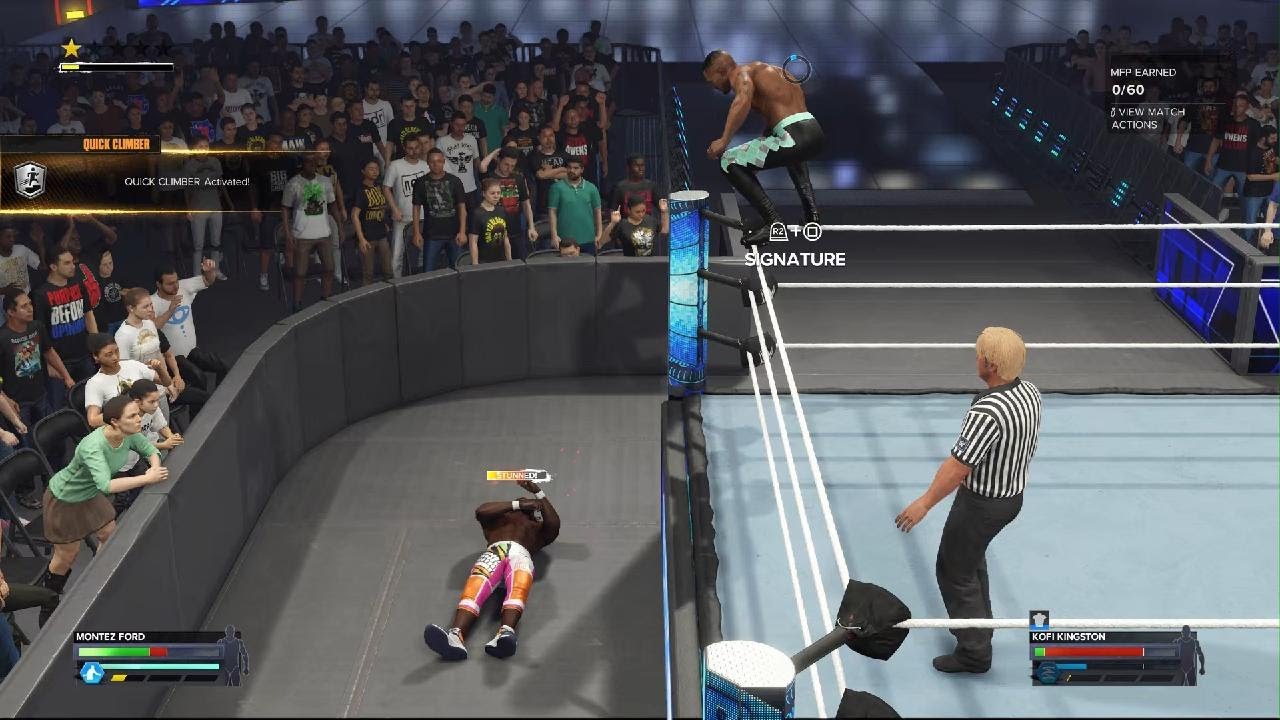 WWE 2K24 Montez Ford Hits A Signature Move Then Tells The Fans To S*ck ...