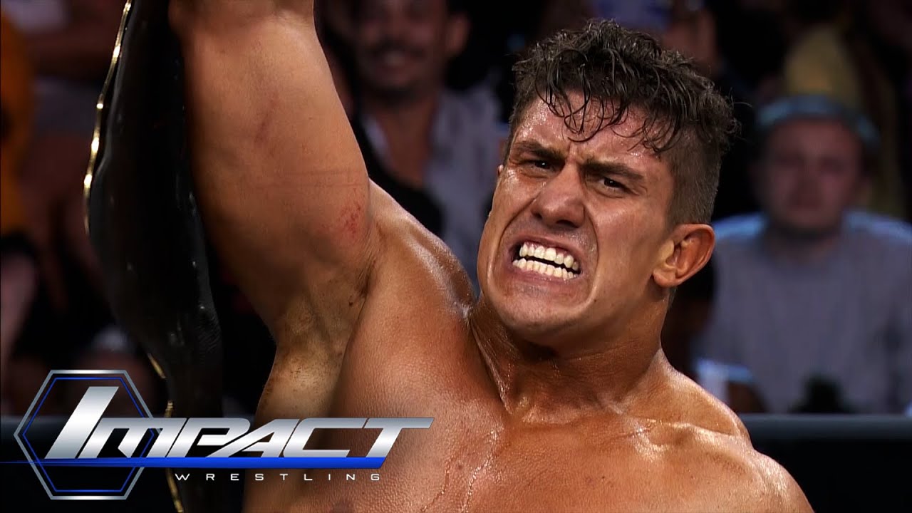 EC3 WINS TNA World Championship (FULL MATCH) | IMPACT Jul. 1, 2015 ...