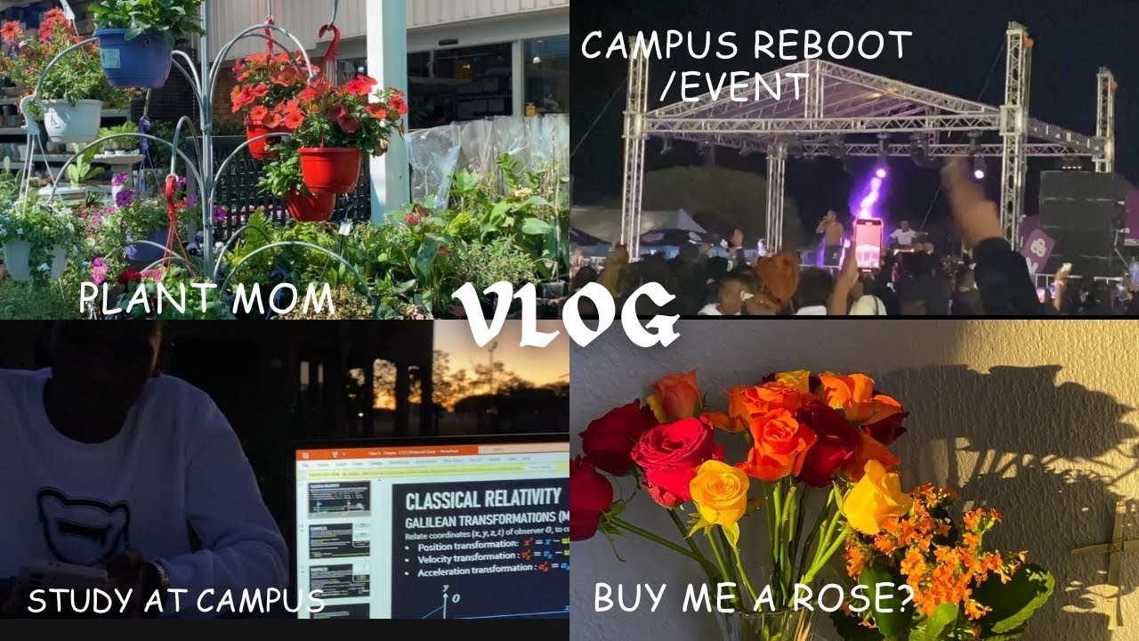 Uni study run// becoming a plant girl//campus reboot-Vlog - YouTube