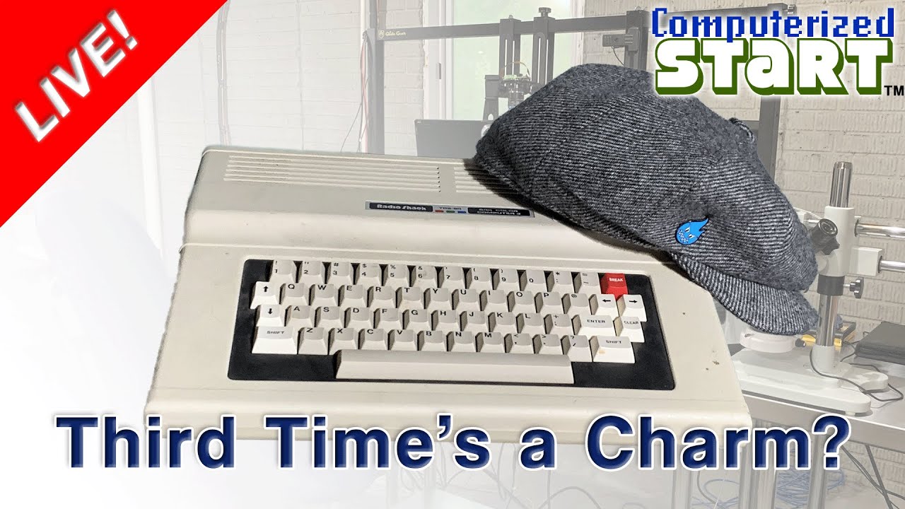 The TRS-80 Color Computer 2... Third Time's a Repair Charm for # ...