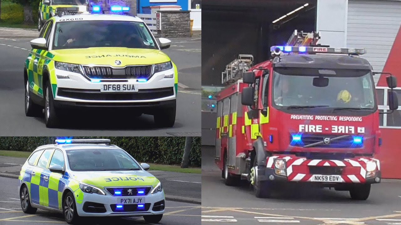 Byker DOUBLE Turnout + NWAS RRV & Police Responding! - YouTube