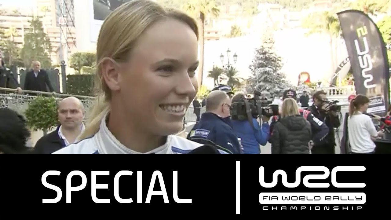 WRC Rallye Monte-Carlo 2016: Co-Drive Caroline Wozniacki - YouTube