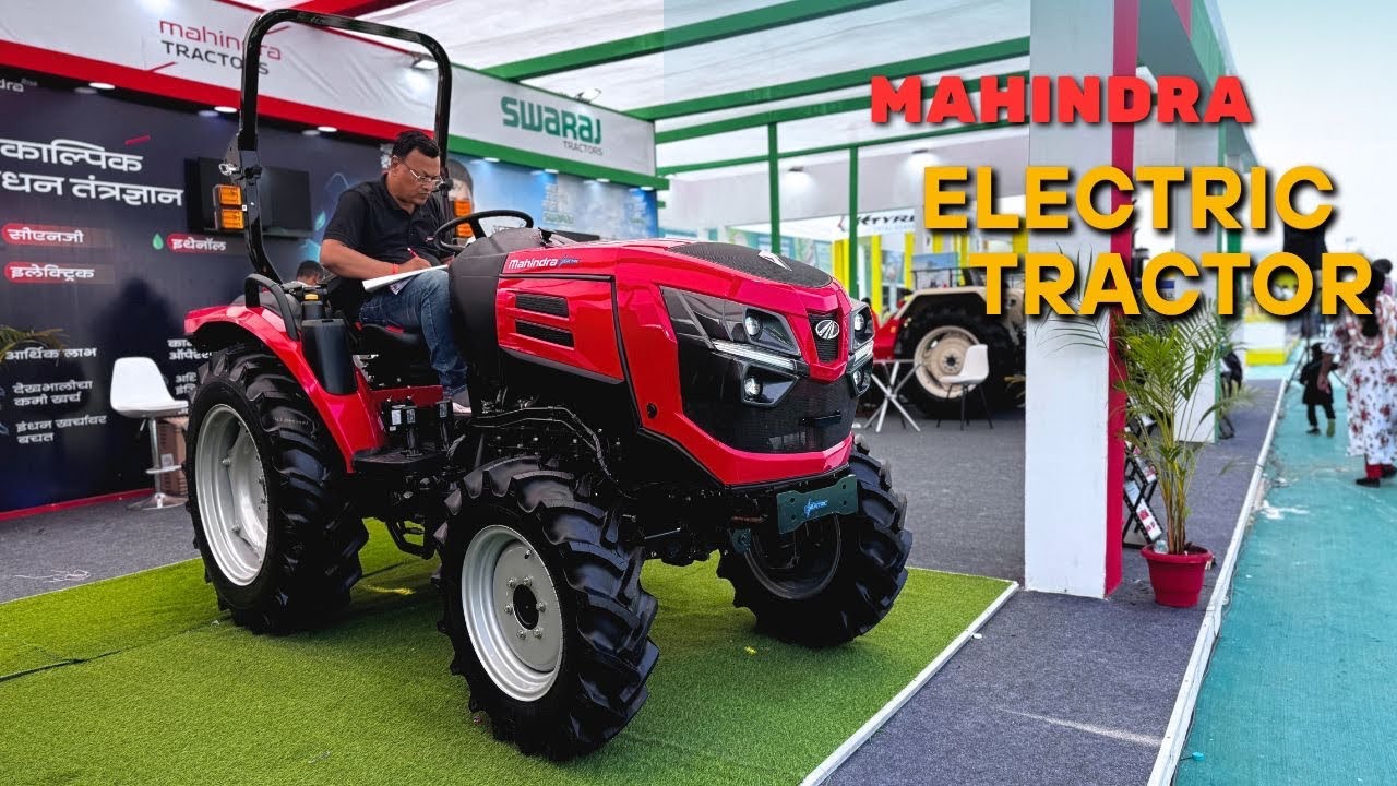 Electric Tractor from Mahindra 😱 क्या ये Market में चलेगा 😅 - YouTube