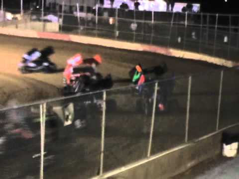 Trail-Way Speedway 358 Sprint Car Highlights 4-27-12 - YouTube