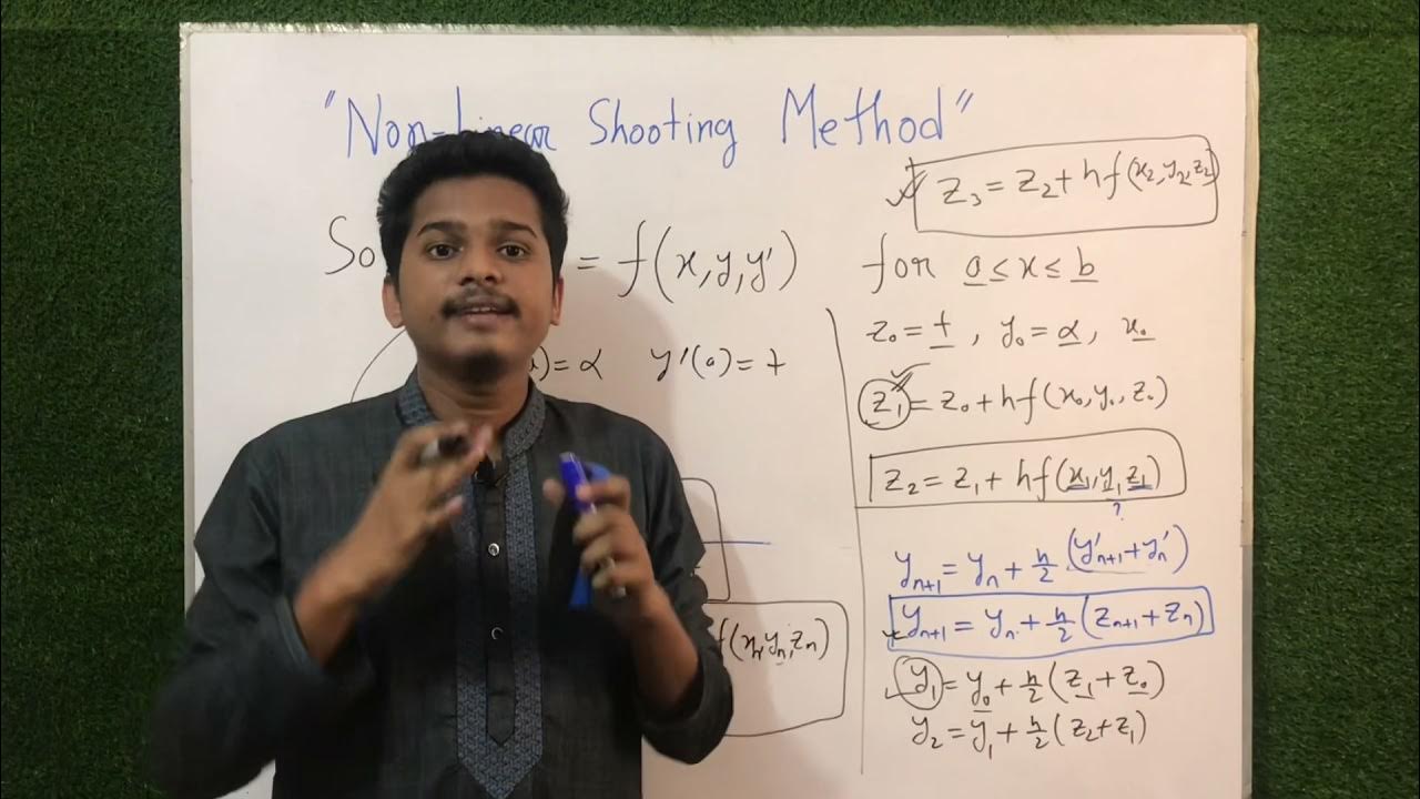 Non-Linear Shooting method (বাংলা লেকচার) - YouTube