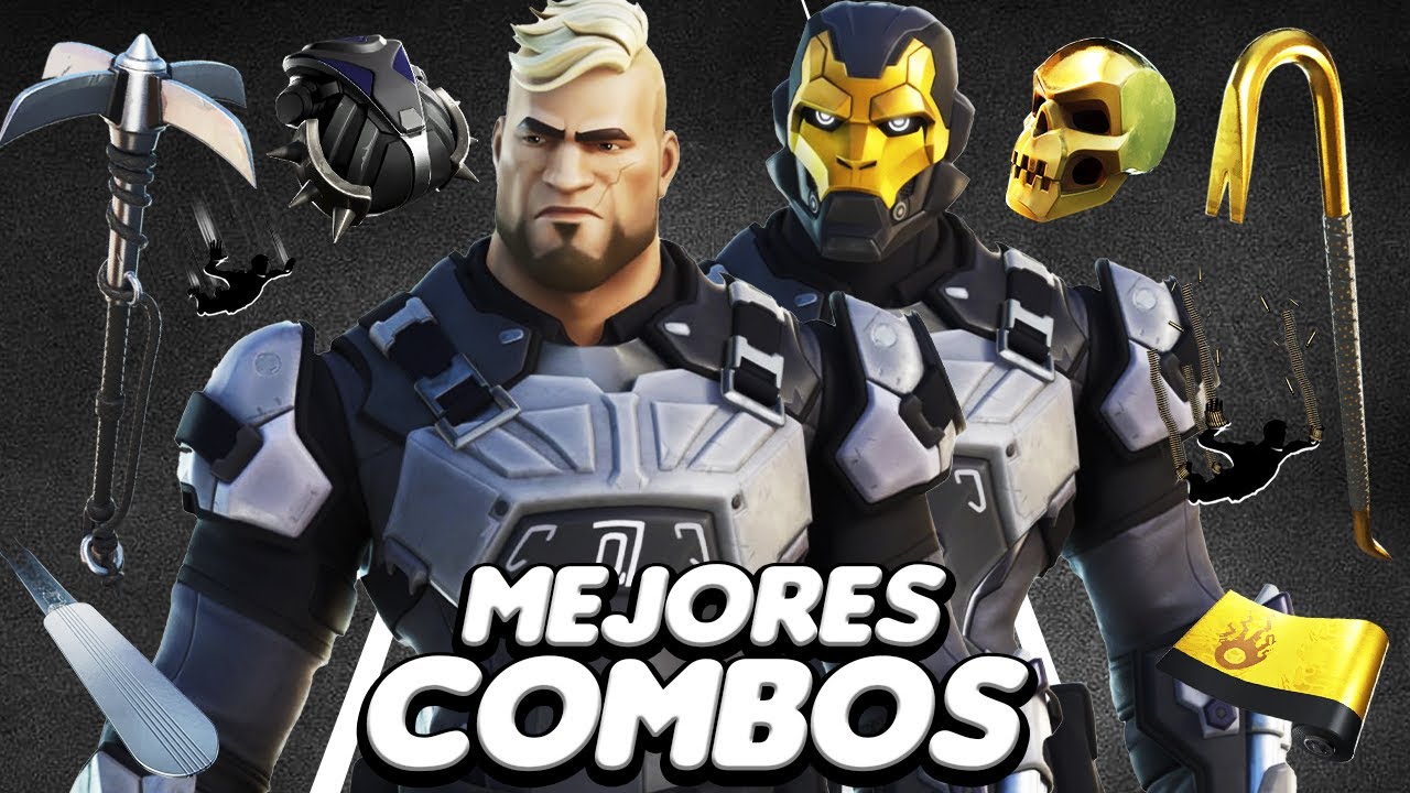 LOS MEJORES COMBOS para la skin GUNNAR (PARTE 1) | Fortnite Battle ...