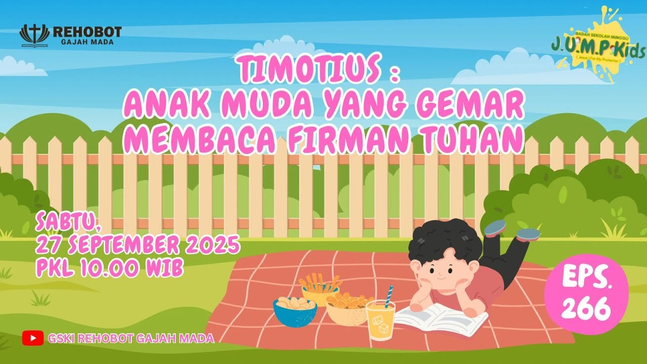 Timotius: Anak Muda yang Gemar Membaca Firman Tuhan | JUMP Kids ...