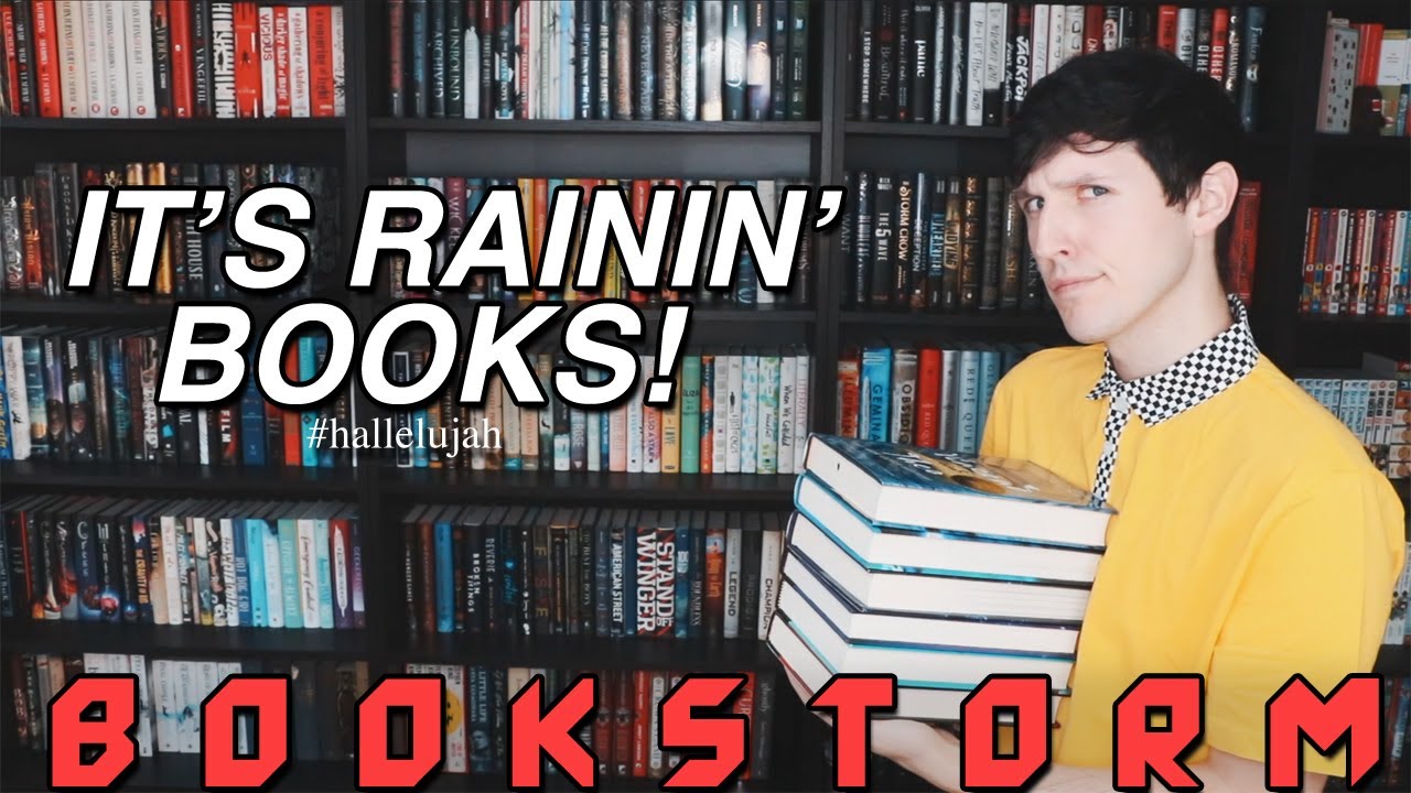 IT'S RAINING BOOKS! | BOOK STORM #7 - YouTube