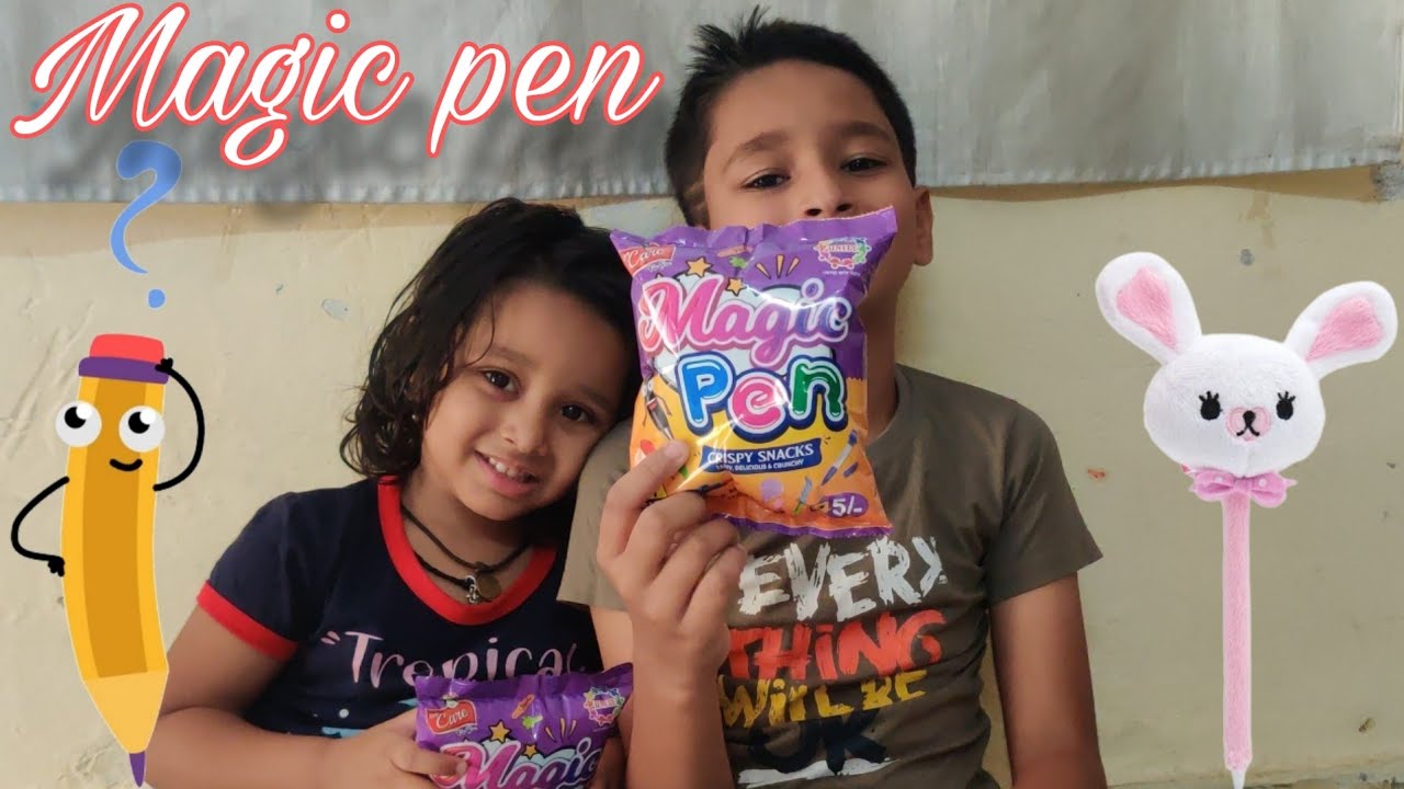 Magic pen Inside Chips Packet | Surprise Gift Inside @Suryaghani - YouTube