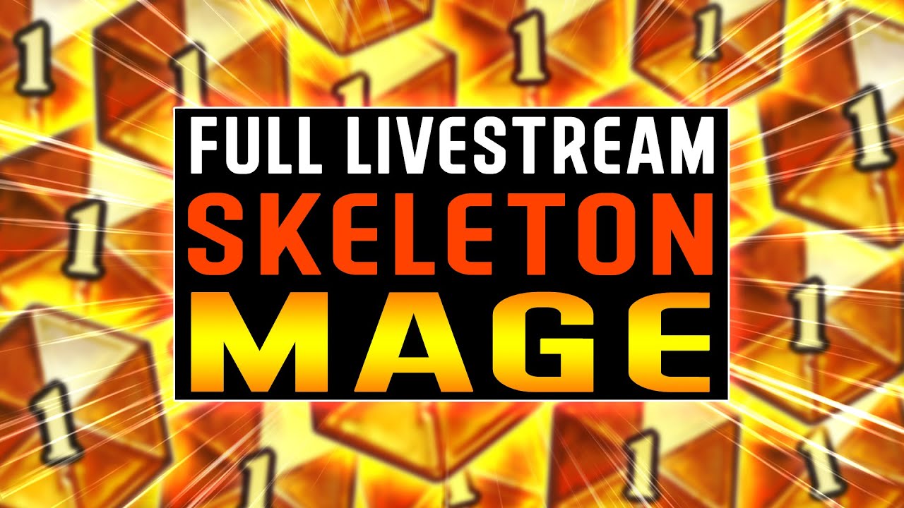 ⭐ Playing on RANK 1 Skeleton Mage - Hearthstone - YouTube