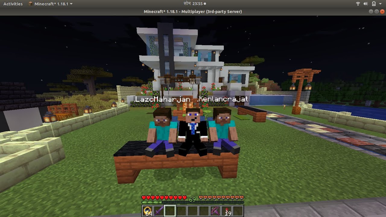 minecraft Day 1 || new world smp || - YouTube