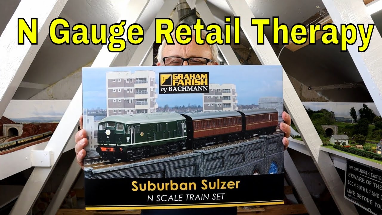 Graham Farish Suburban Sulzer - YouTube