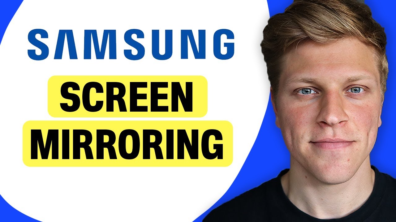 How to Do Screen Mirroring on Samsung Smart TV - YouTube