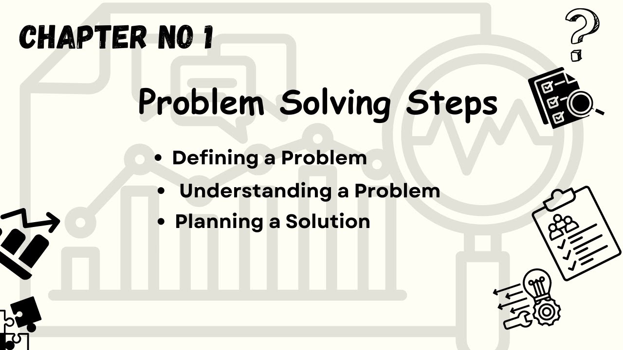9 Class || Chapter no 1 || Problem Solving Steps - YouTube