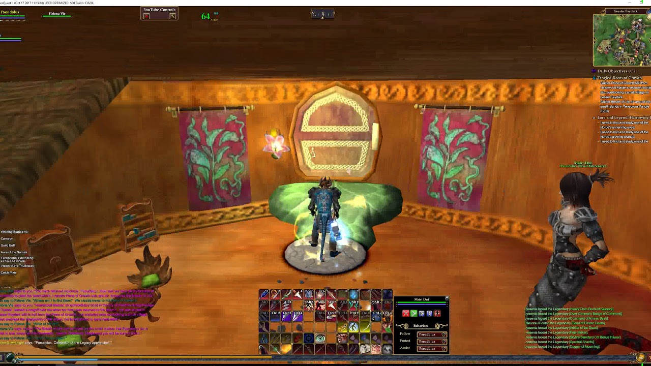 Everquest 2 - Tangled Roots Of Growth - 018 - Greater Faydark - YouTube