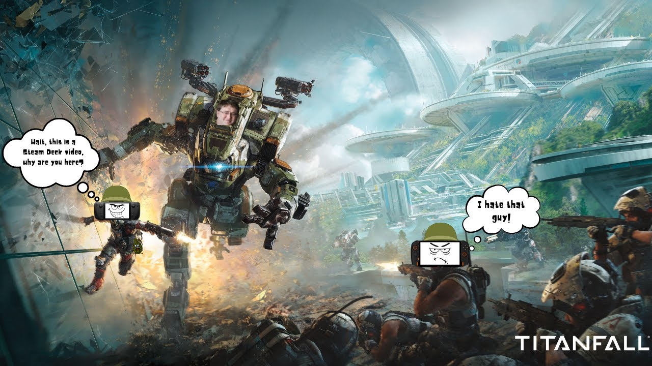 Steam Deck gameplay | Titanfall 2 multiplayer | Steam OS - YouTube