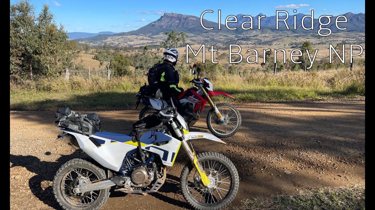 Ride to Clear Ridge - Husky 701 & CRF250L - YouTube