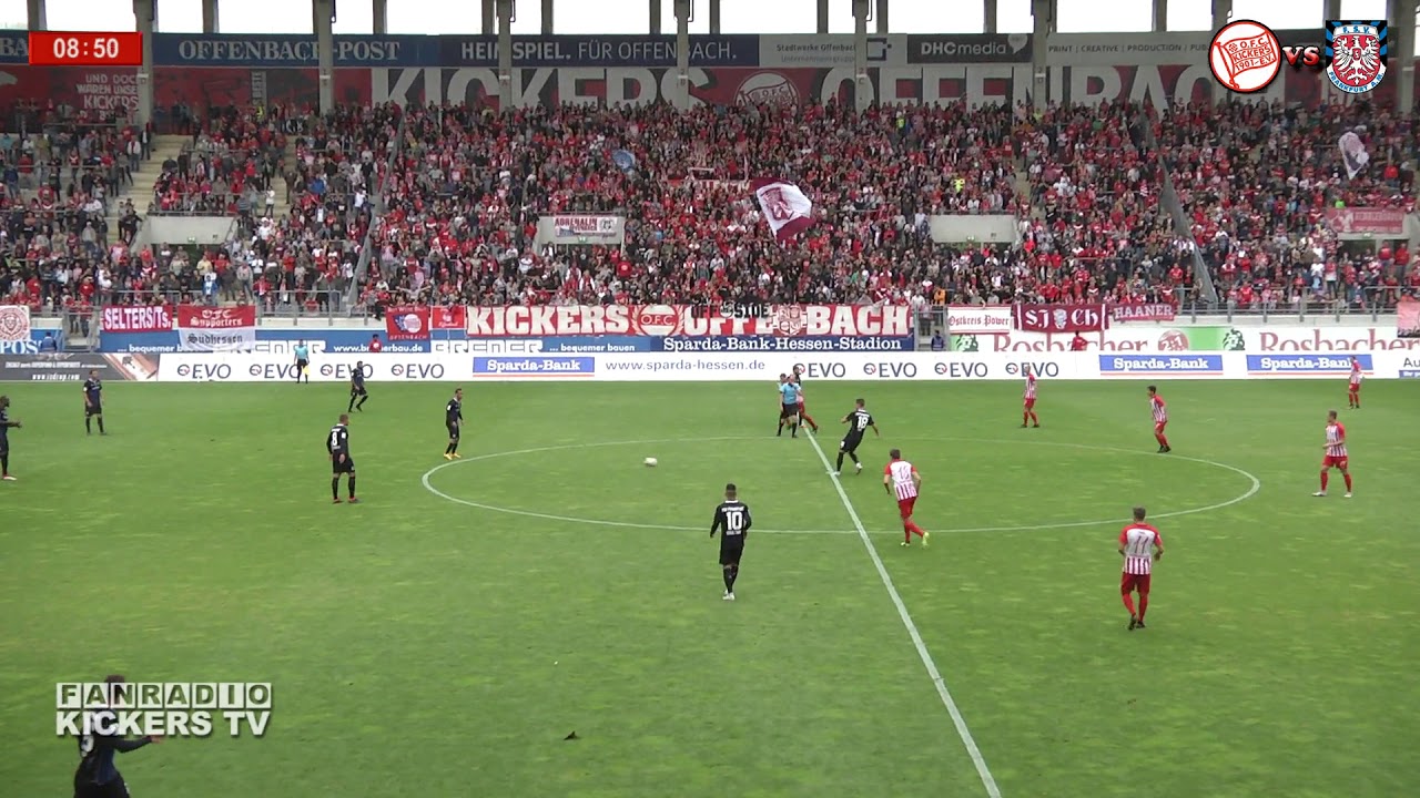 KICKERS OFFENBACH VS FSV FRANKFURT - YouTube
