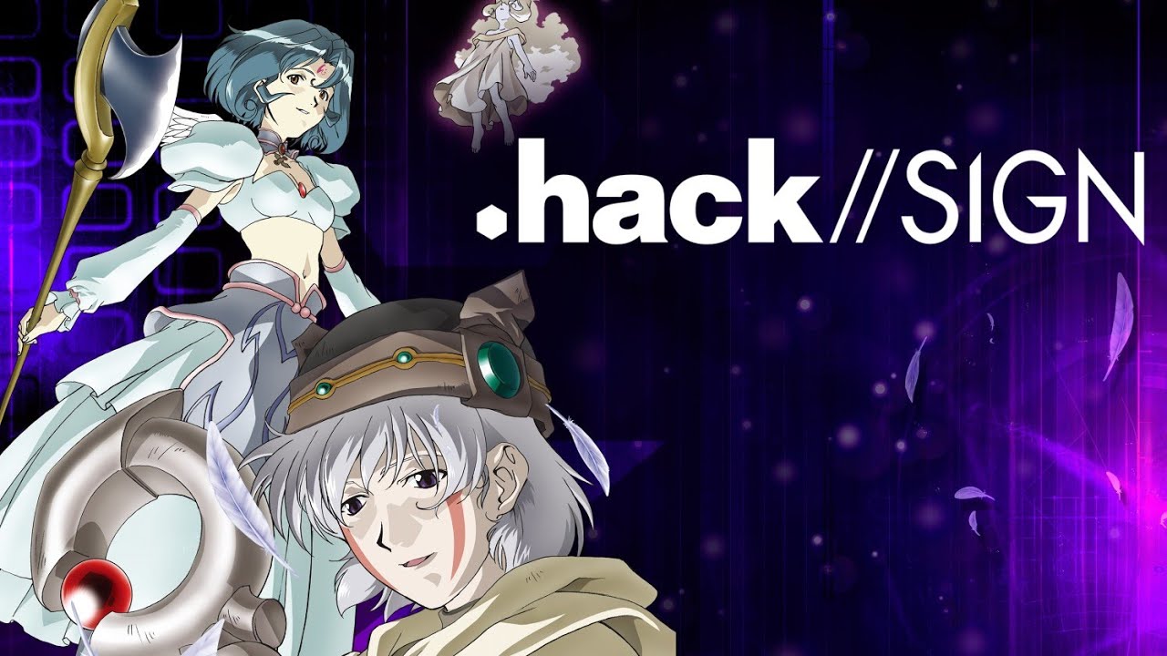 .hack//sign anime review - YouTube