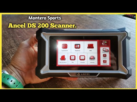 Ancel DS 200 Scanner.. Para sa aming sasakyan. - YouTube